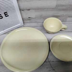 Vintage Melmac Boonton Dinnerware - 3 Pieces Boonton Boontonware Riviera Ware Mallo-ware Plate ...