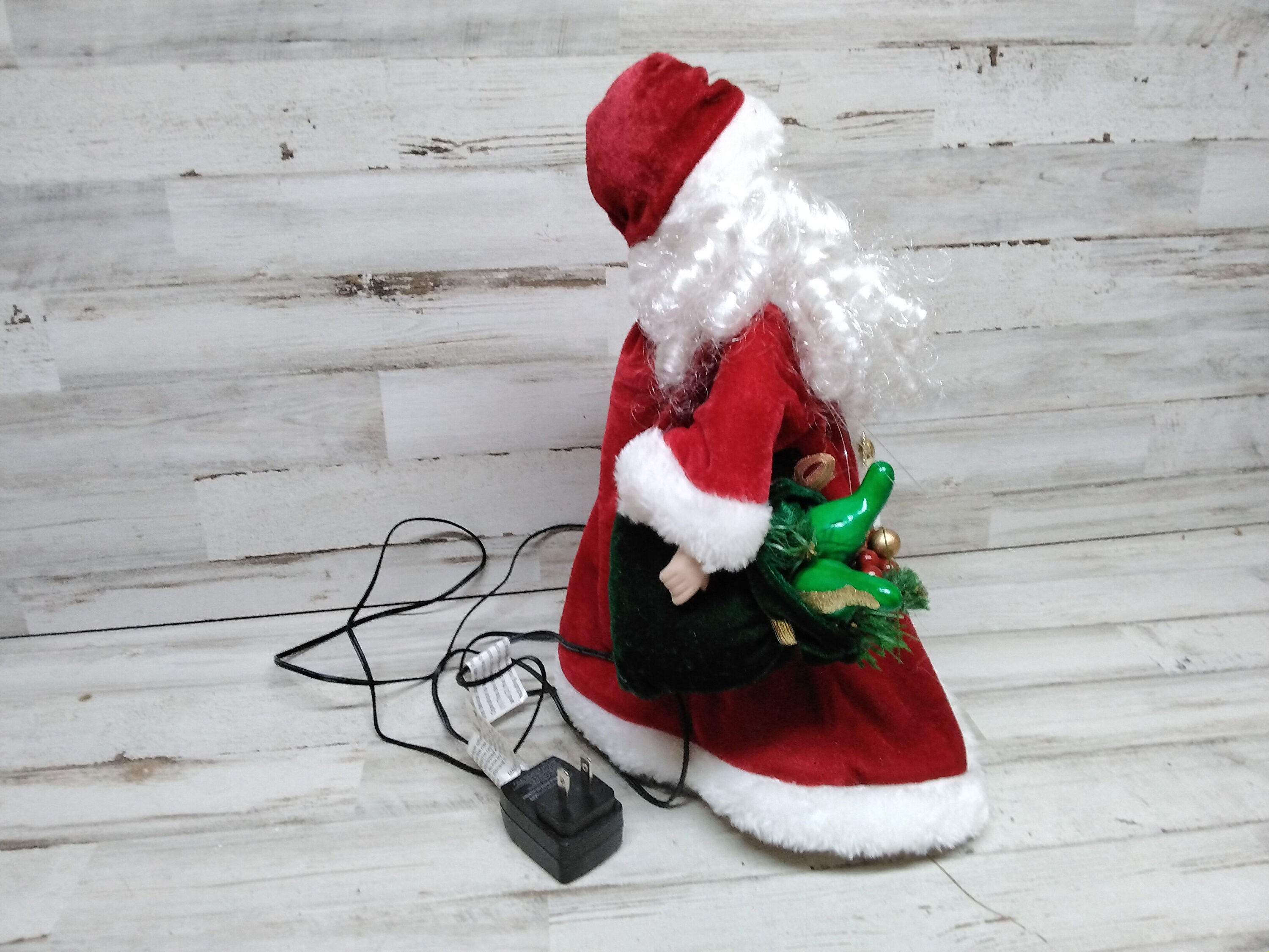 Vintage Santa Tree Topper With Porcelain Face / Vintage - Etsy