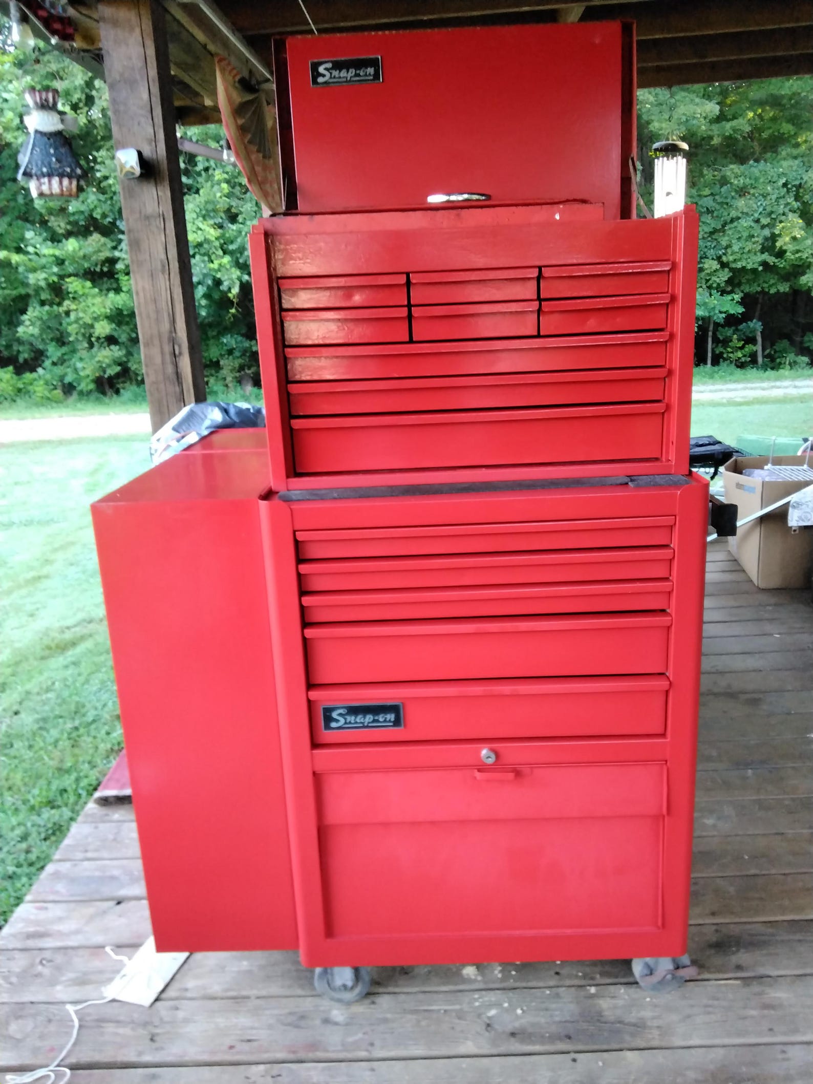 Vintage 1973 Snap-on Roll Cabinet and Top Chest. / Kenosha, Wisconsin ...