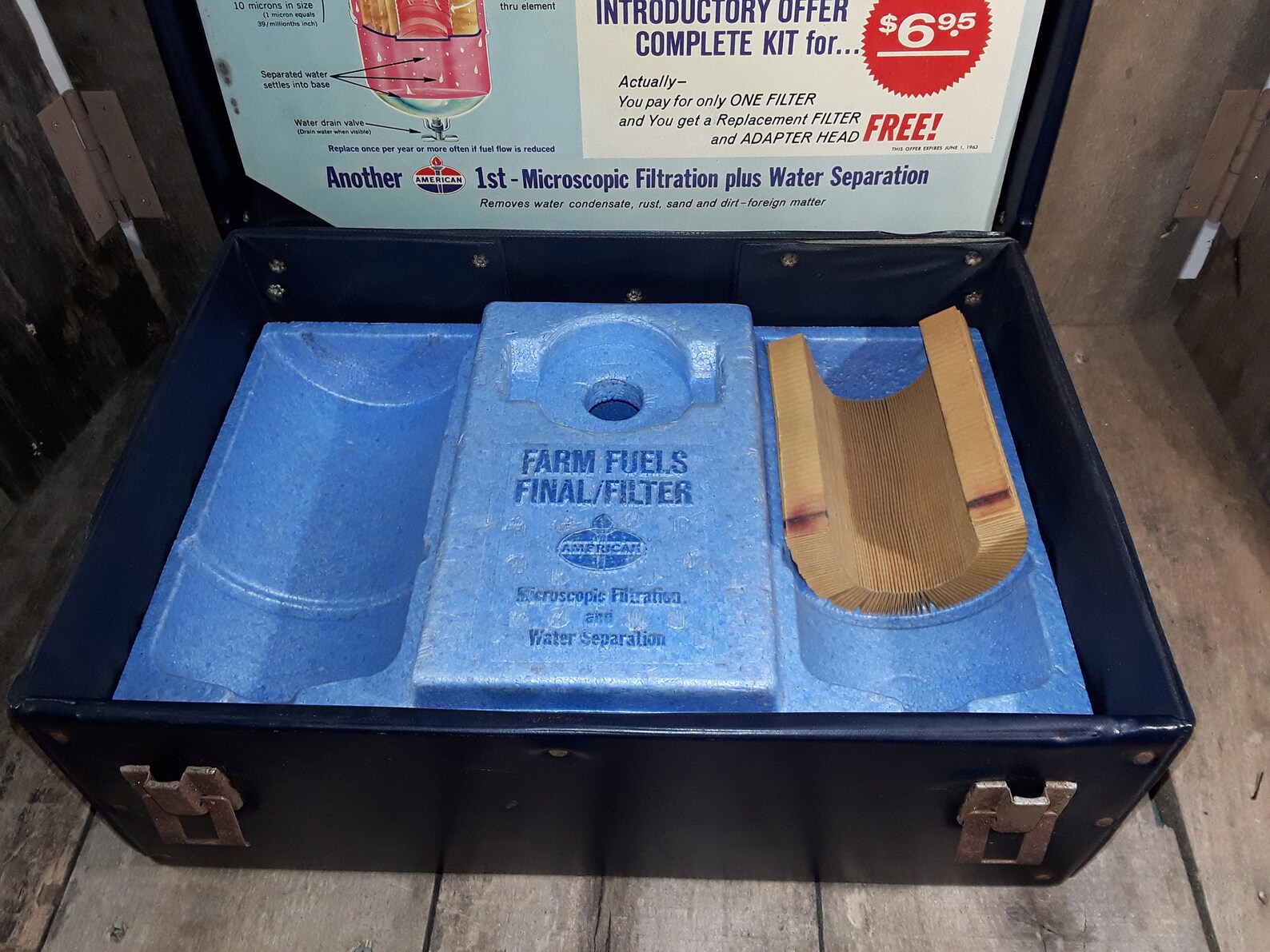 American Oil Company Saleman Sample Farm Fuel Filter Display - Etsy