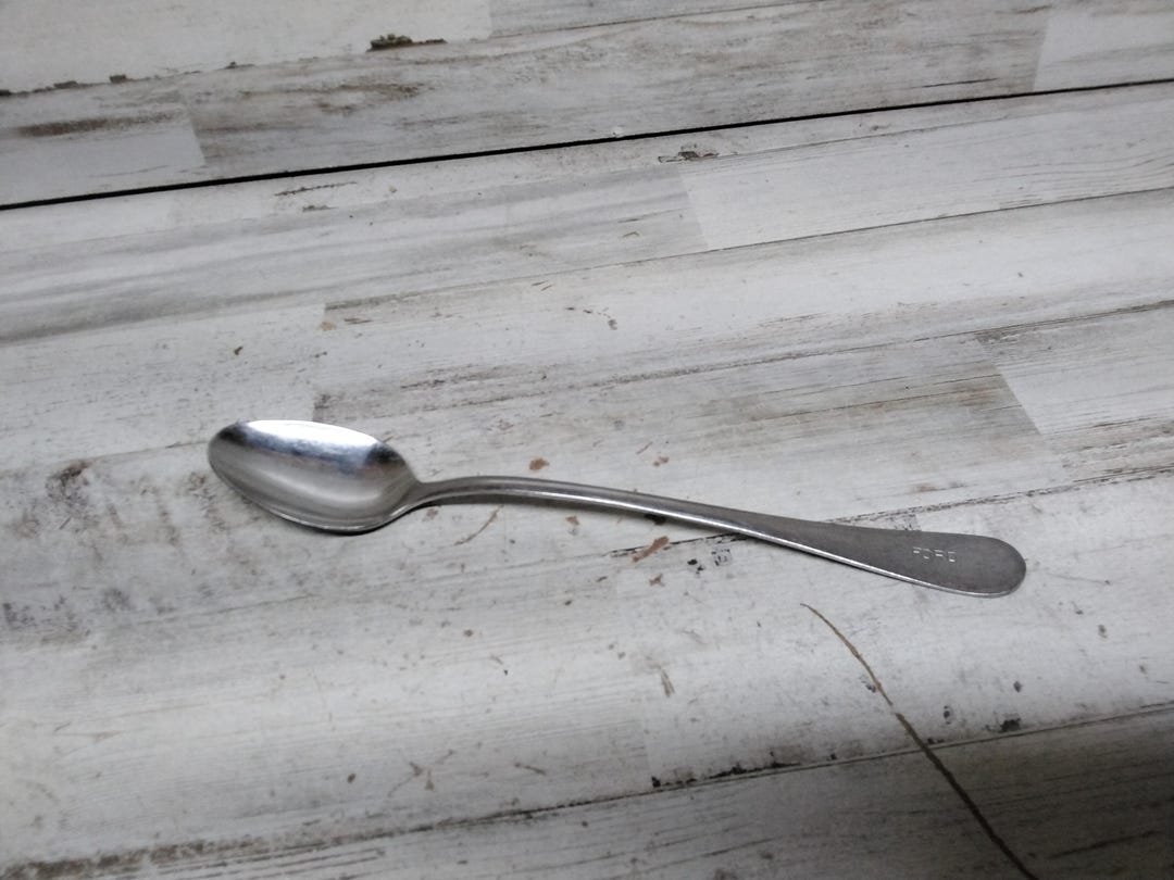 Vintage Ford Atlas Stainless USA Ice Tea Spoon / Vintage Stainless ...