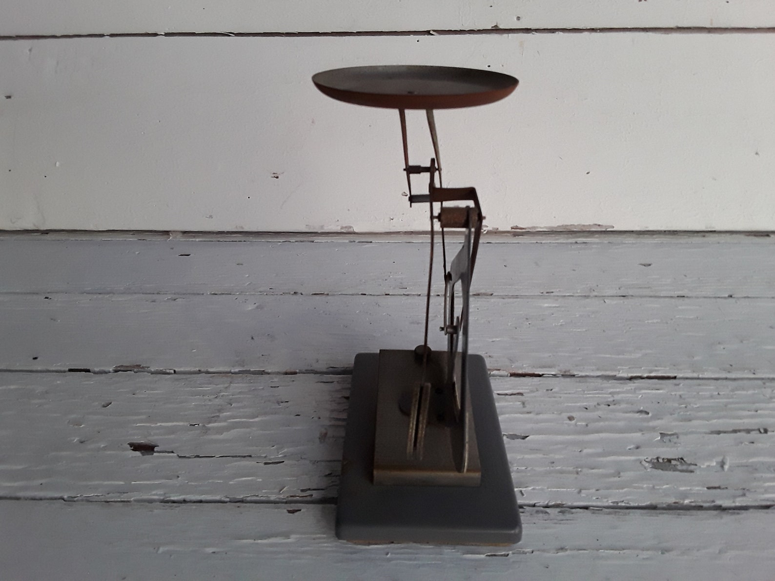 Vintage Gray Hamilton Scale Industrial Steampunk Decor Collectible ...