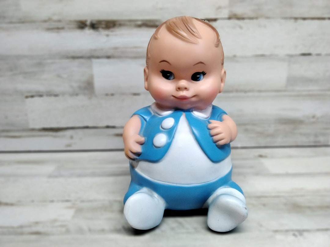 Vintage Uneeda Doll 1967 / Uneeda "plum Pees" Rubber Squeak Doll ...