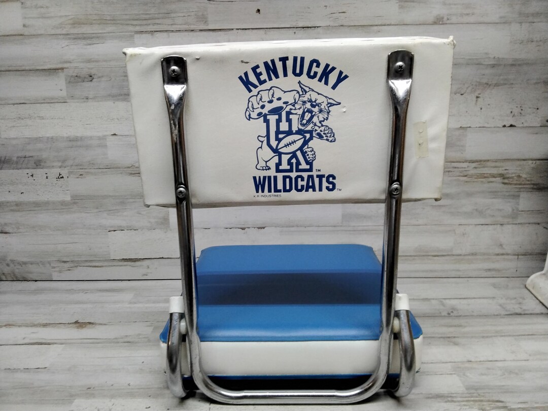Vintage Stadium Bleacher Seat. / Kentucky Blue Seat / Vintage Kentucky ...
