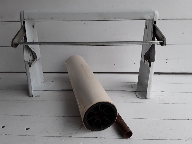 Vintage Gerenal Store Paper Roll Dispenser and Cutter - Etsy