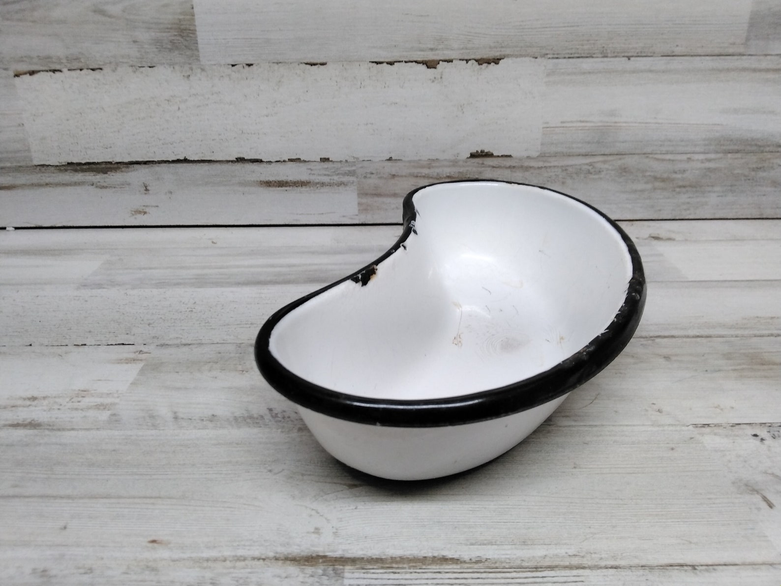 Vintage Enamelware Medical Kidney Shape Doctor/dentist Pan - Etsy