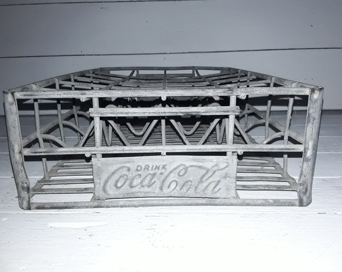 Coca Cola Metal Carrier, 24-bottle Metal Bottle Holder ,advertising ...