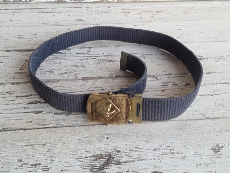 Vintage Cub Scouts Belt Blue Cub Scouts Belt 1950s Cub Scouts - Etsy
