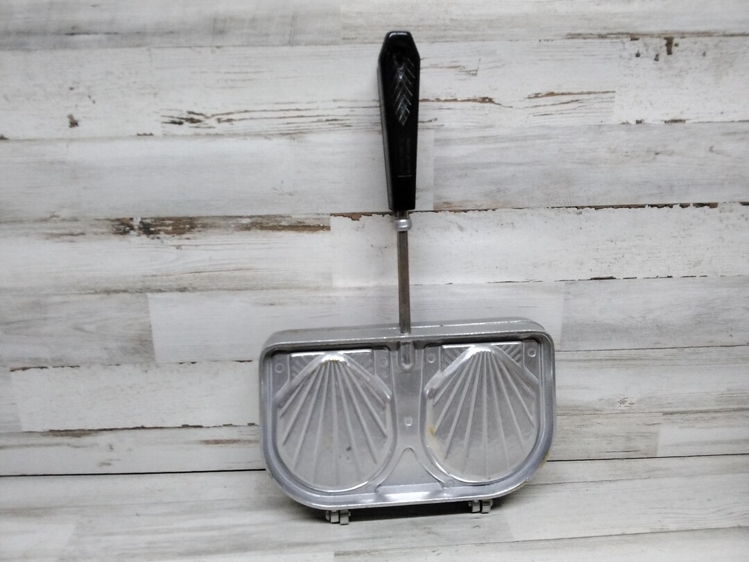 Vintage Chadwick Sea Shell Sandwich Press Iron Double Panini Maker - Etsy