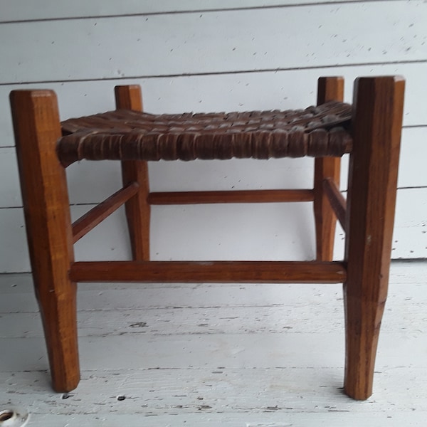 Wood Foot Stool - Etsy
