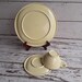 Vintage Melmac Boonton Dinnerware 3 Pieces Boonton Boontonware Riviera Ware Mallo-ware Plate ...
