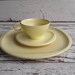 Vintage Melmac Boonton Dinnerware 3 Pieces Boonton Boontonware Riviera Ware Mallo-ware Plate ...