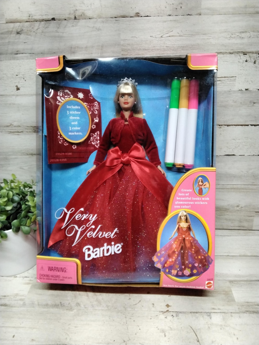 Vintage NOS 1998 Very Velvet Barbie Doll / Vintage New Old Stock Barbie ...