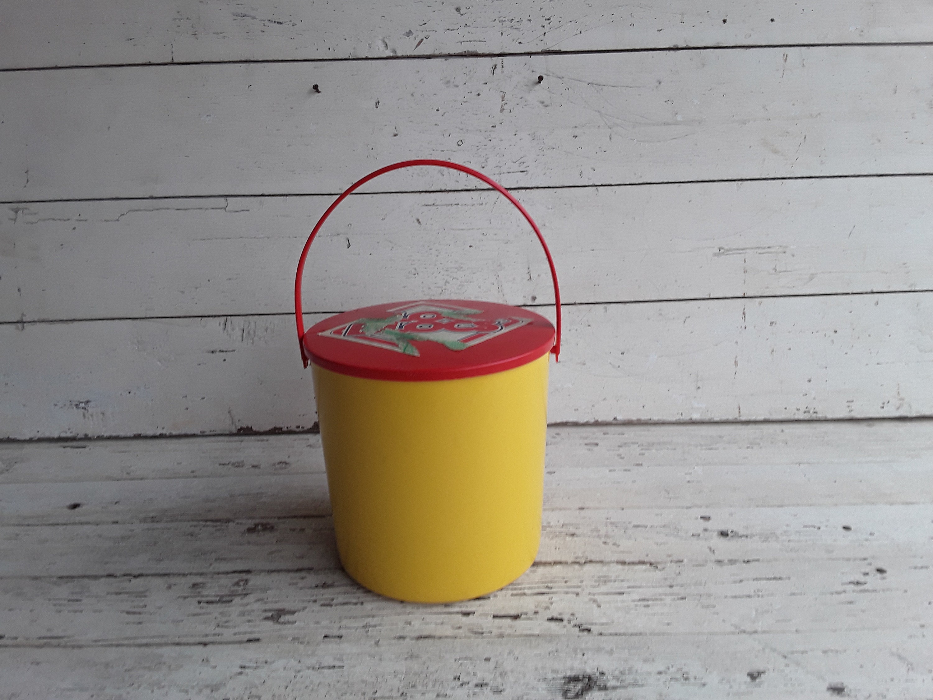 Vintage 1980's Loc Blocs With Bucket Entex Industries - Etsy