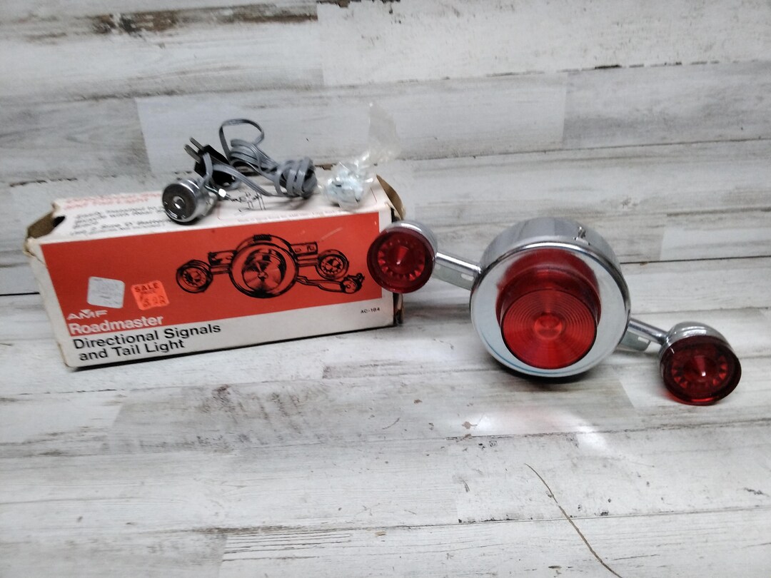 Nos Amf Roadmaster Directional Signals & Tail Lights. / Roadmaster ...