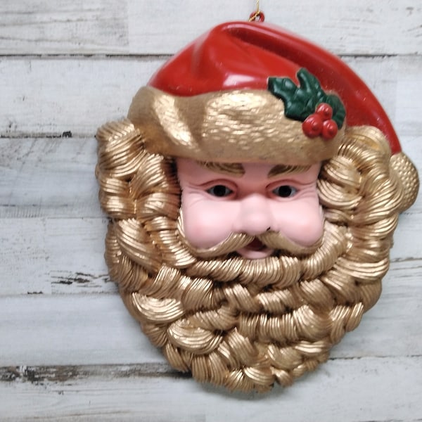 Plastic Santa Face - Etsy