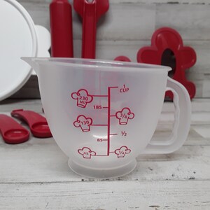 Tupperware Kids Baking Set Single Person Baking Set Tupperware ...