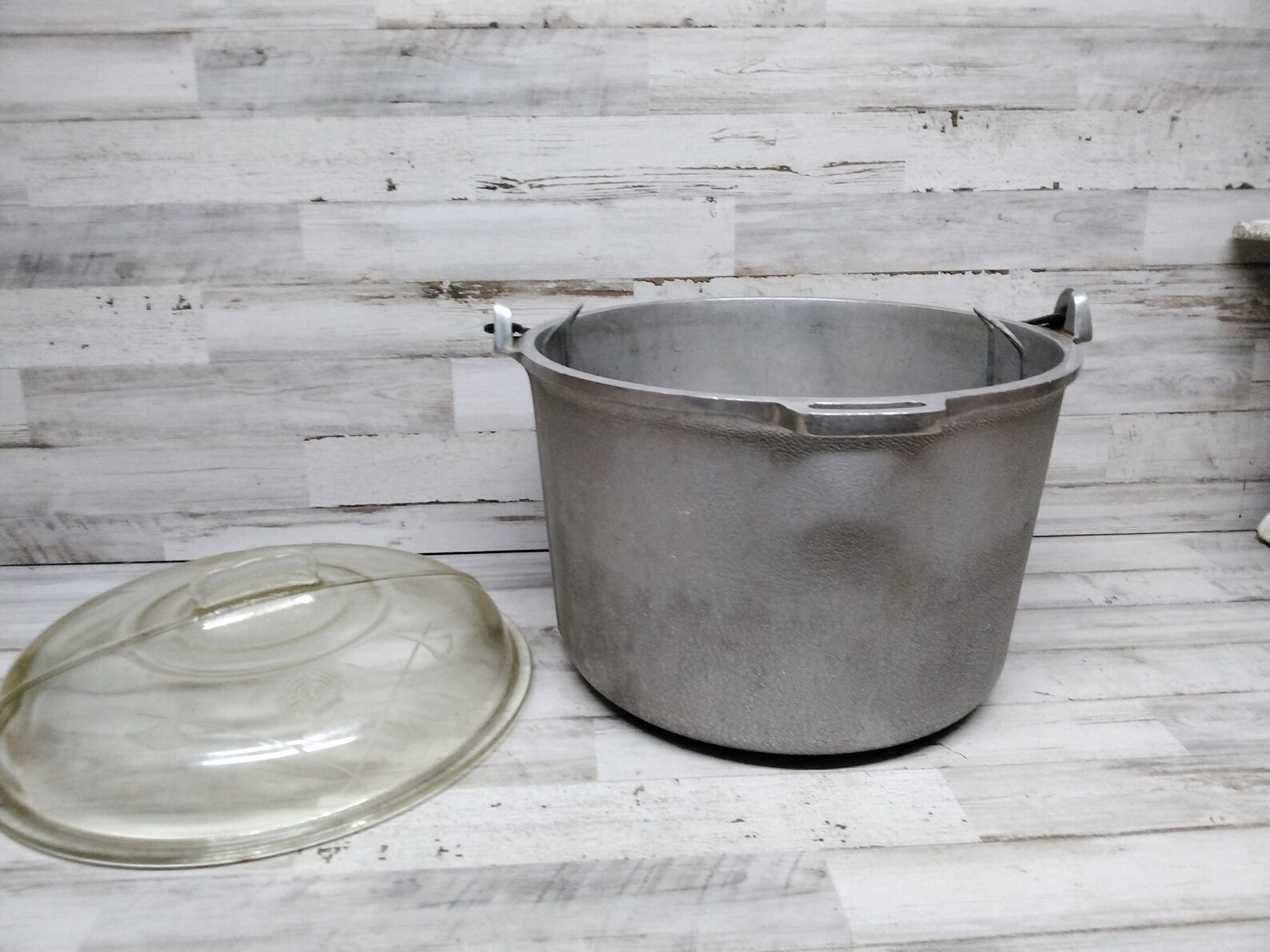 RARE Vintage Guardian Ware Canner Holds 5 Quarts With Rack and Glass ...