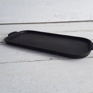 Antique 1800's Small Cast Iron Griddle Toy Size With Gate - Etsy