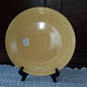 Genuine Fiesta Yellow 9 1/2" Cake, Salad, Dinner Plate - Etsy