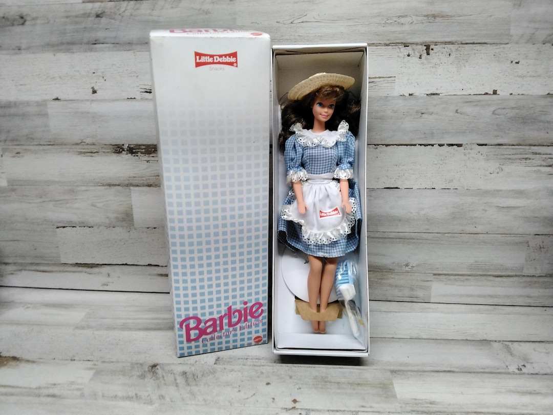 Vintage NOS 1992 Little Debbie Barbie Doll. / Little Debbie Barbie Doll ...