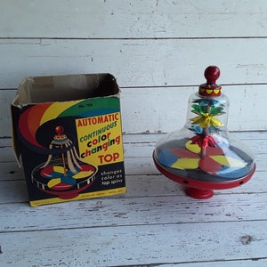 Automatic Continuous Color Changing Top Bryan Ohio Art 124 - Etsy