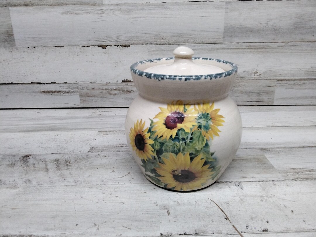 Home & Garden Party Sunflower Sugar Bowl / Sunflower Sugar Bowl ...
