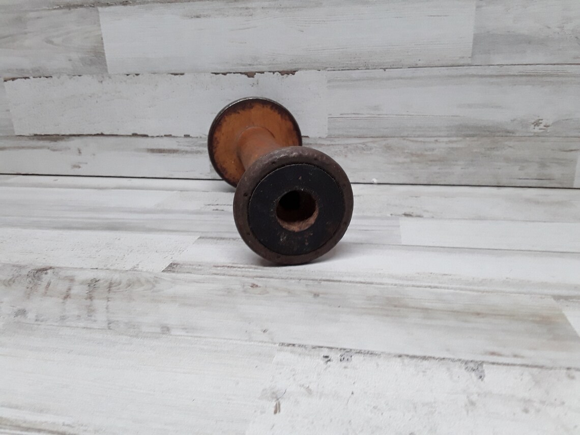 Primitive Bobbin Spool Wooden Bobbin/wire Spool Sewing Room | Etsy