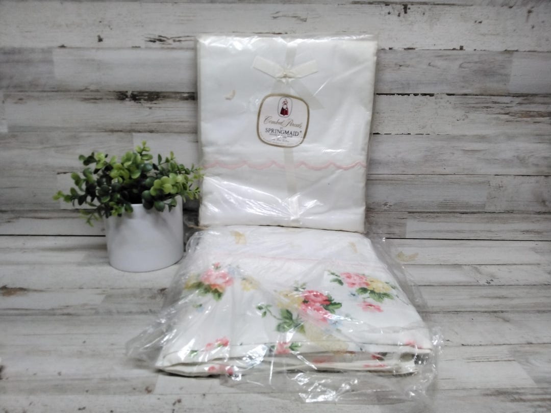 Vintage NOS Springmaid Sheets / Springmaid Sheets / Vintage Bedding ...