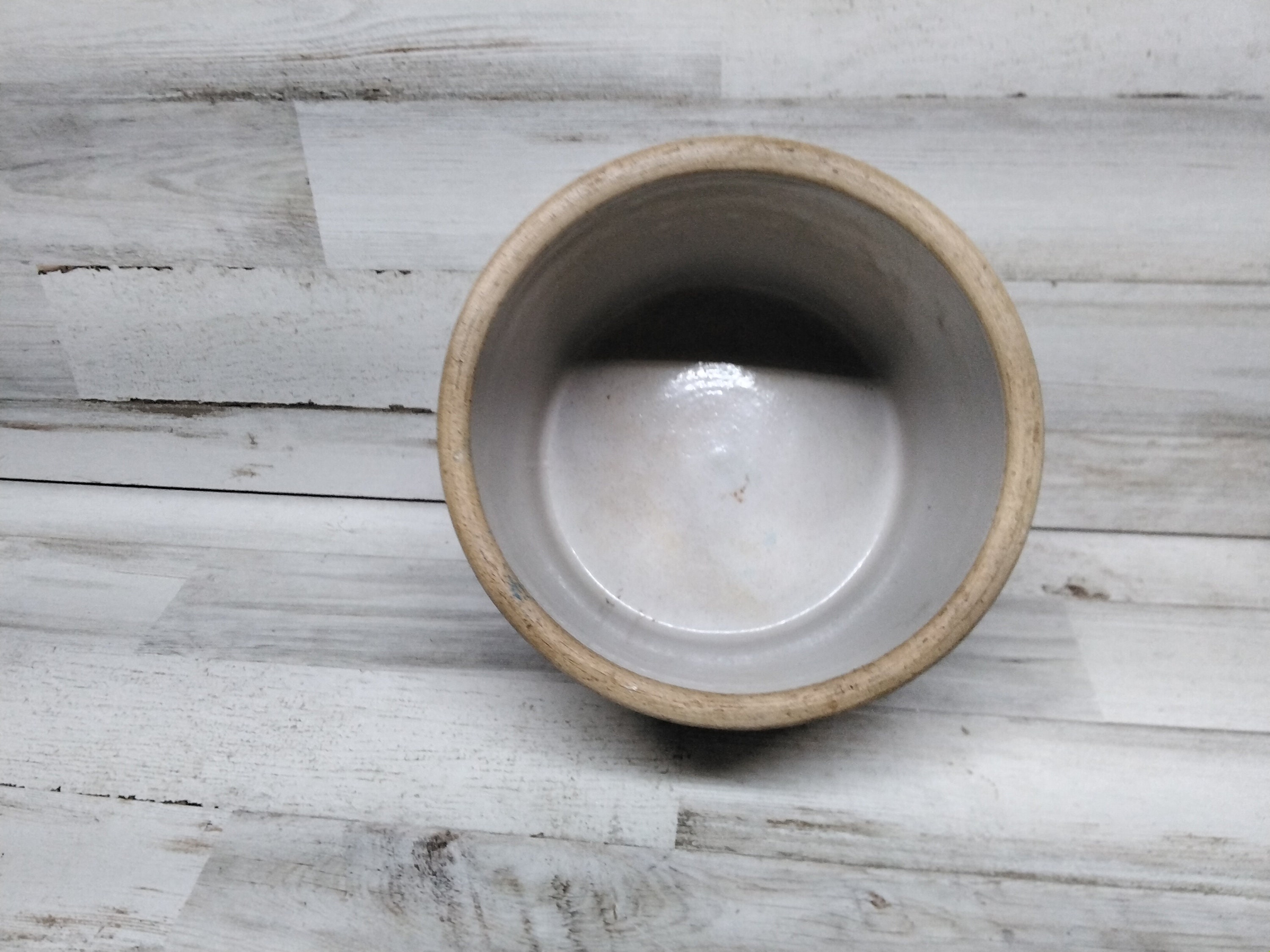 Ironstone Small Crock / Farmhouse Decor / Ironstone Crocks - Etsy