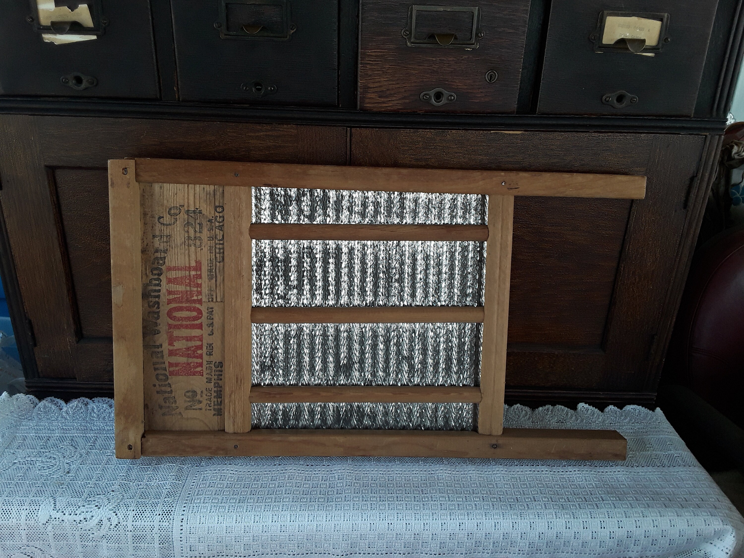 Vintage National Wash Board Co. Chicago, Memphis, 1940's Washboard ...