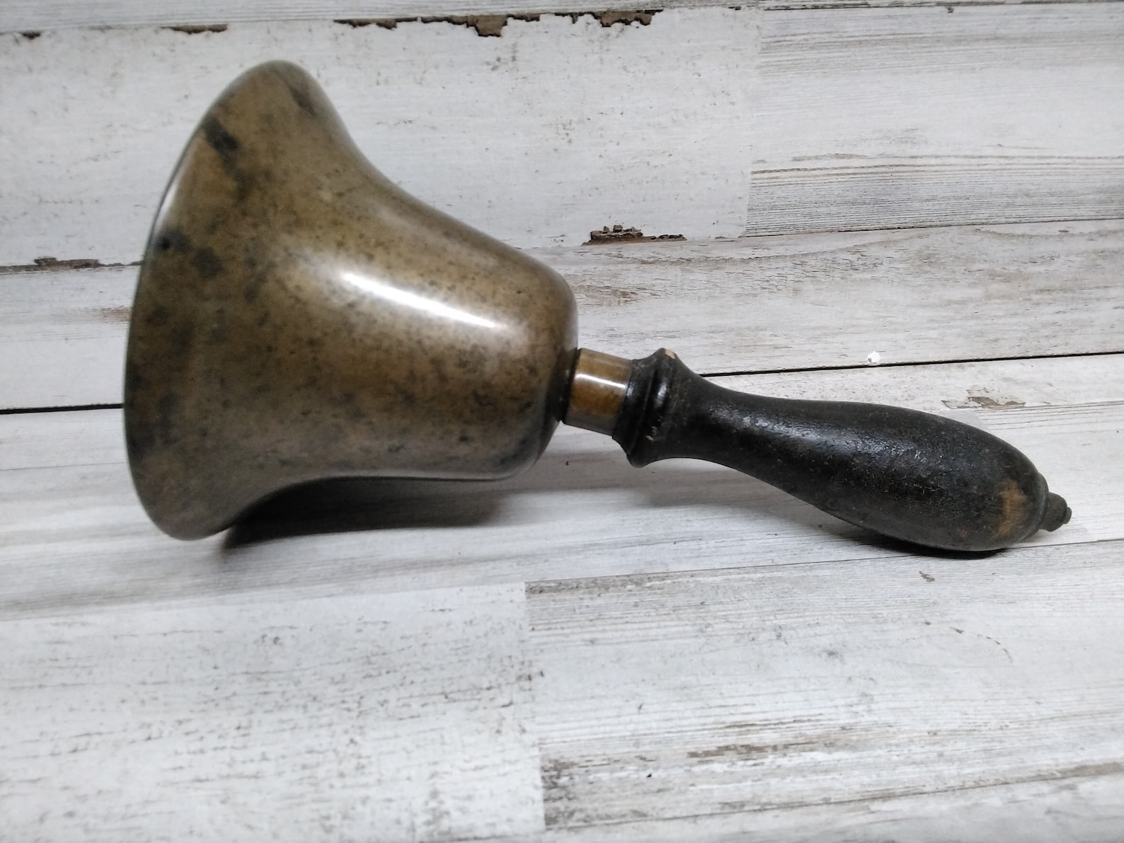 Antique Brass School Bell / School Bells / Teacher's Bell | Etsy