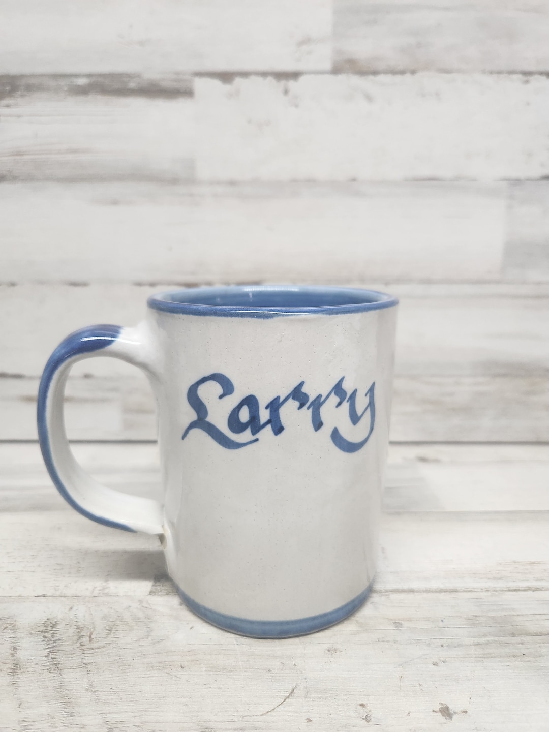 Louisville Stoneware Coffee Cip With Larry Name - Etsy