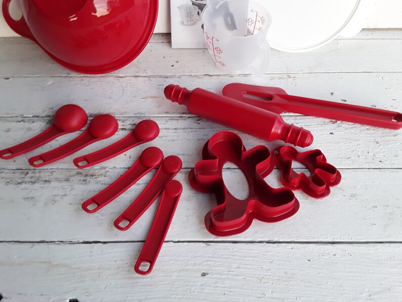 Tupperware Kids Baking Set Single Person Baking Set Tupperware | Etsy