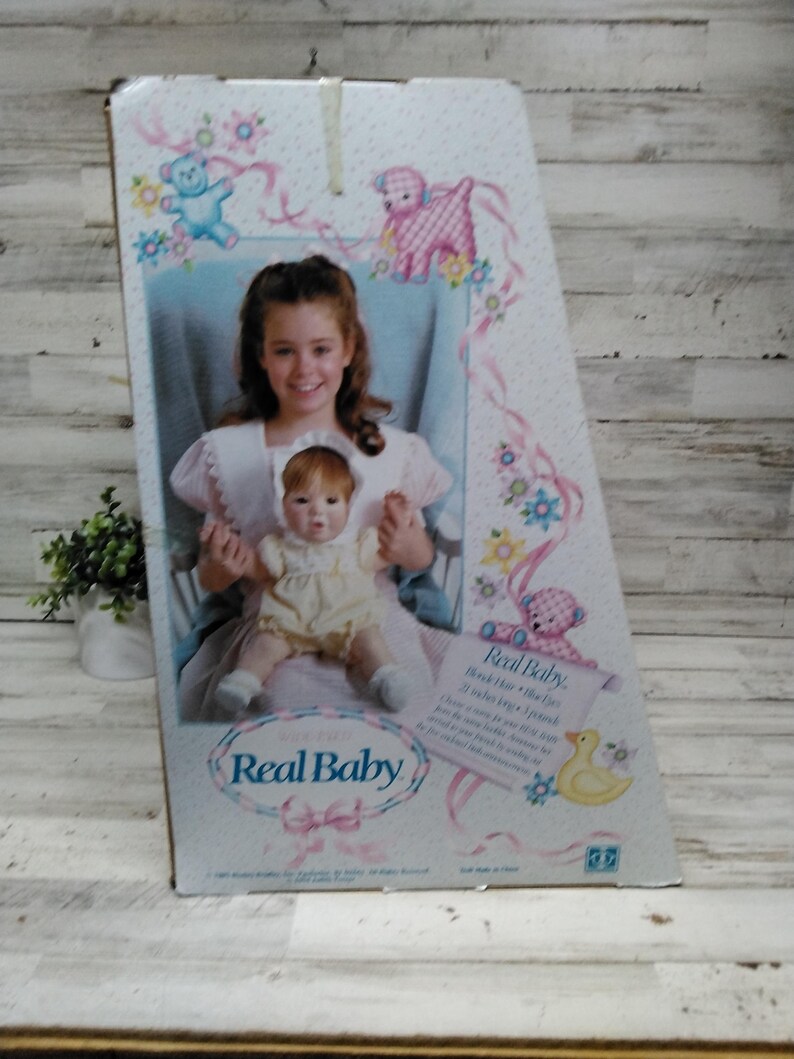 Vintage Wide-eyed Real Baby by Judith Turner / 1985 Hasbro - Etsy