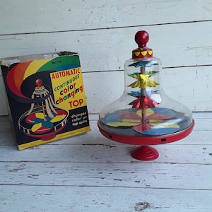 Automatic Continuous Color Changing Top Bryan Ohio Art 124 - Etsy