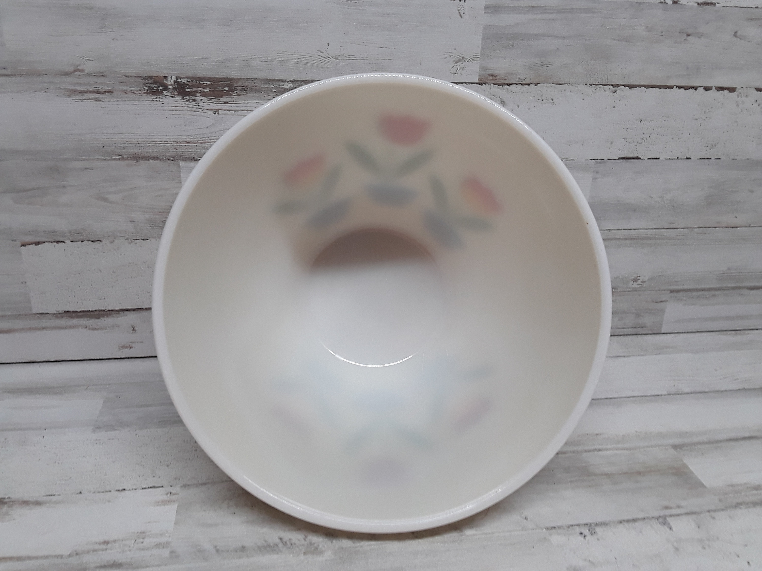 Fire King Bowl Tulip Bowl / Tulip Pattern / Vintage Fire King Splash ...