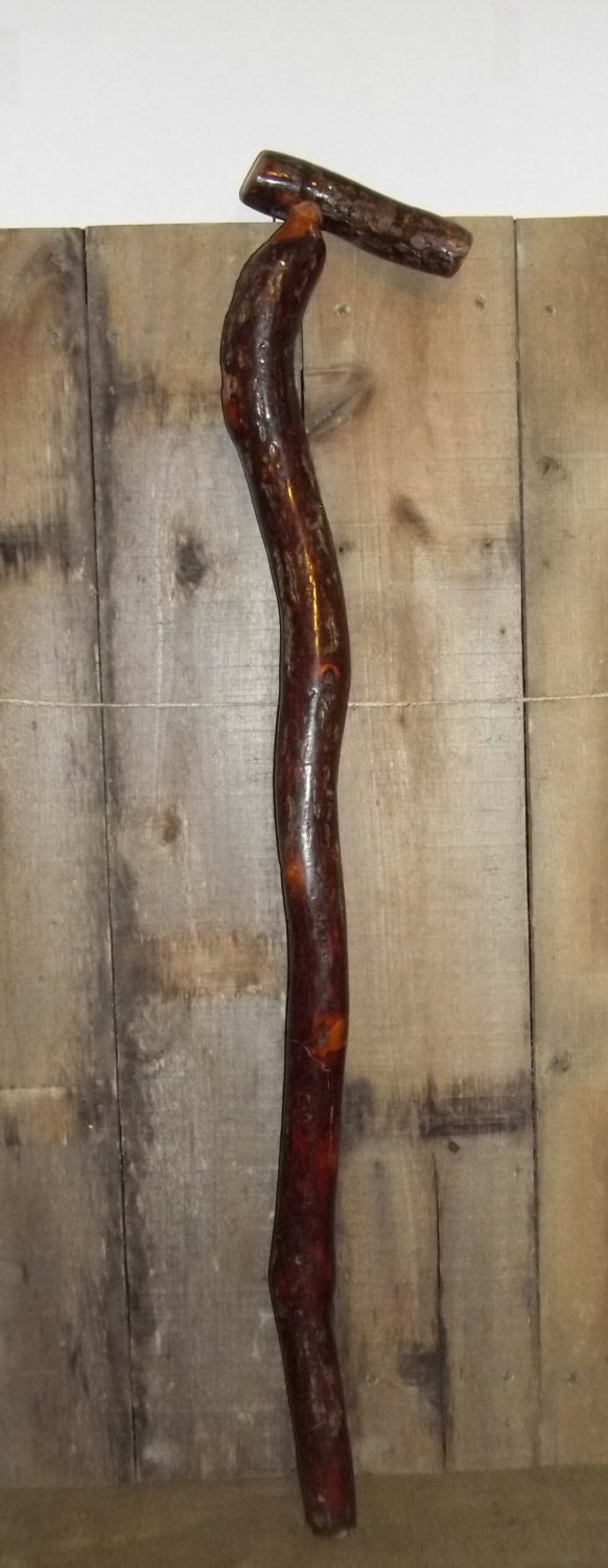 SASSAFRAS WALKING STICK 37 1/2" Tall - Etsy
