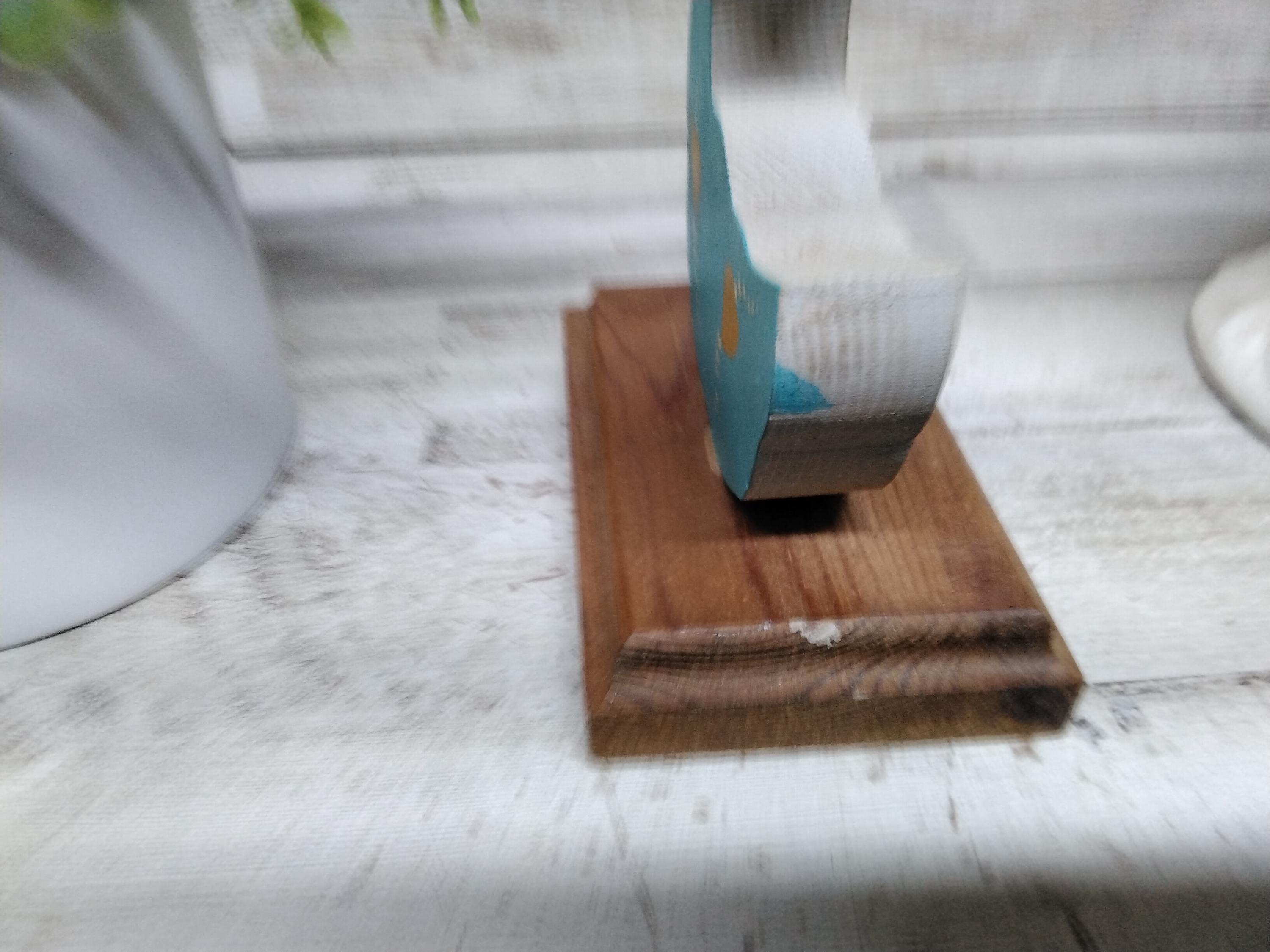 Vintage Wooden Duck Shelf Setter / Wood Duck Decor / Wooden Duck With ...