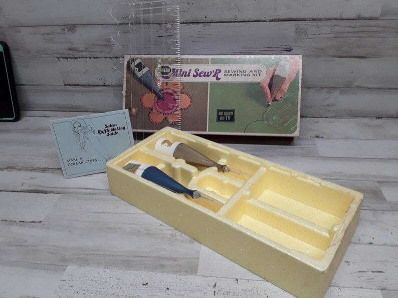Mini Sew'r..sewing and Marking Kit as Seen on TV Easy Wool - Etsy