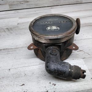 Antique Model A or T Car Speedometer / Rat Rod Car Parts / Antique Car ...