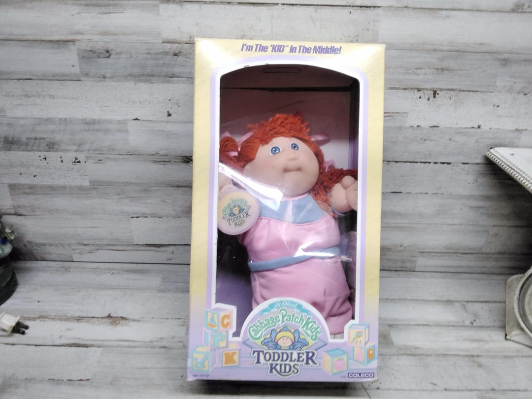 Vintage in Box 1987 Coleco Cabbage Patch Kids Toddler Kids / 1987 ...