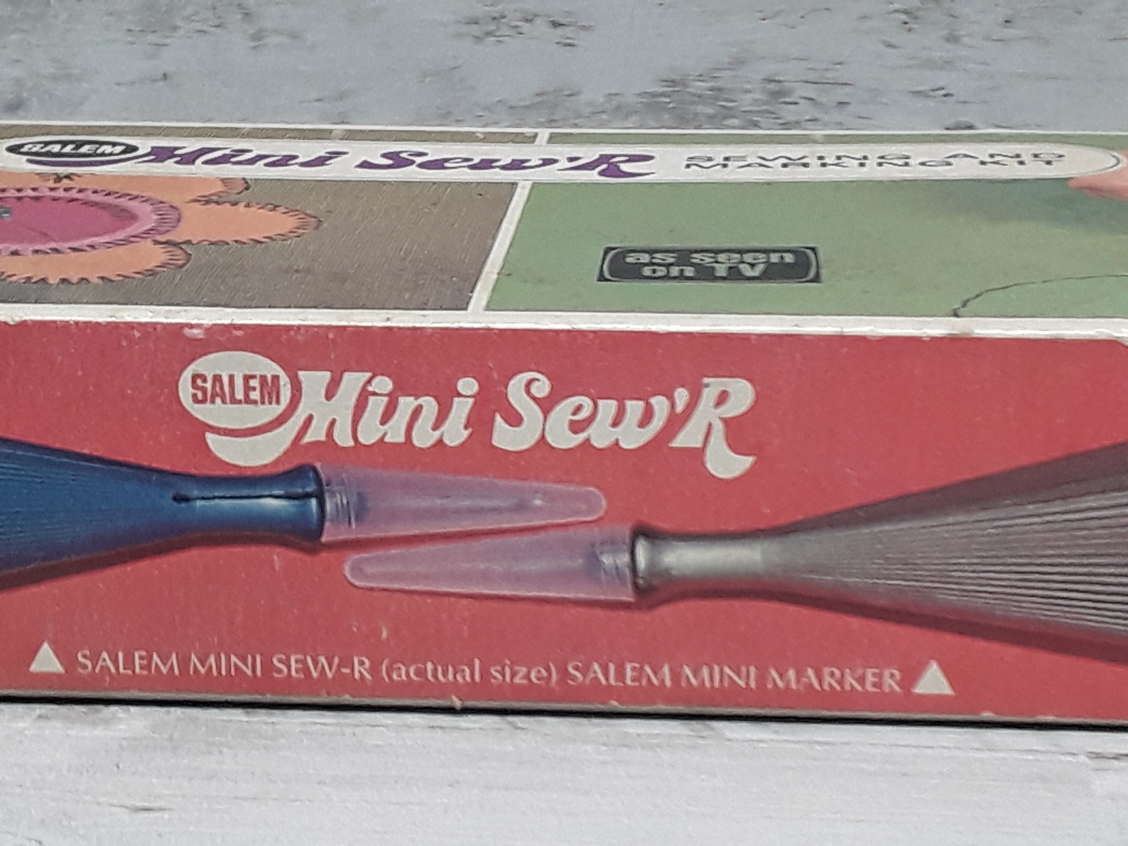 Mini Sew'r..sewing and Marking Kit as Seen on TV Easy Wool Applique ...