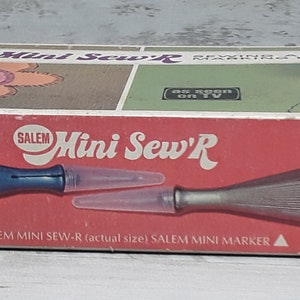 Mini Sew'r..sewing and Marking Kit as Seen on TV Easy Wool Applique ...
