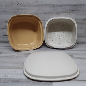 Tupperware Steamer / Tupperware / Vegetable Steamer / 3 Piece Vintage ...
