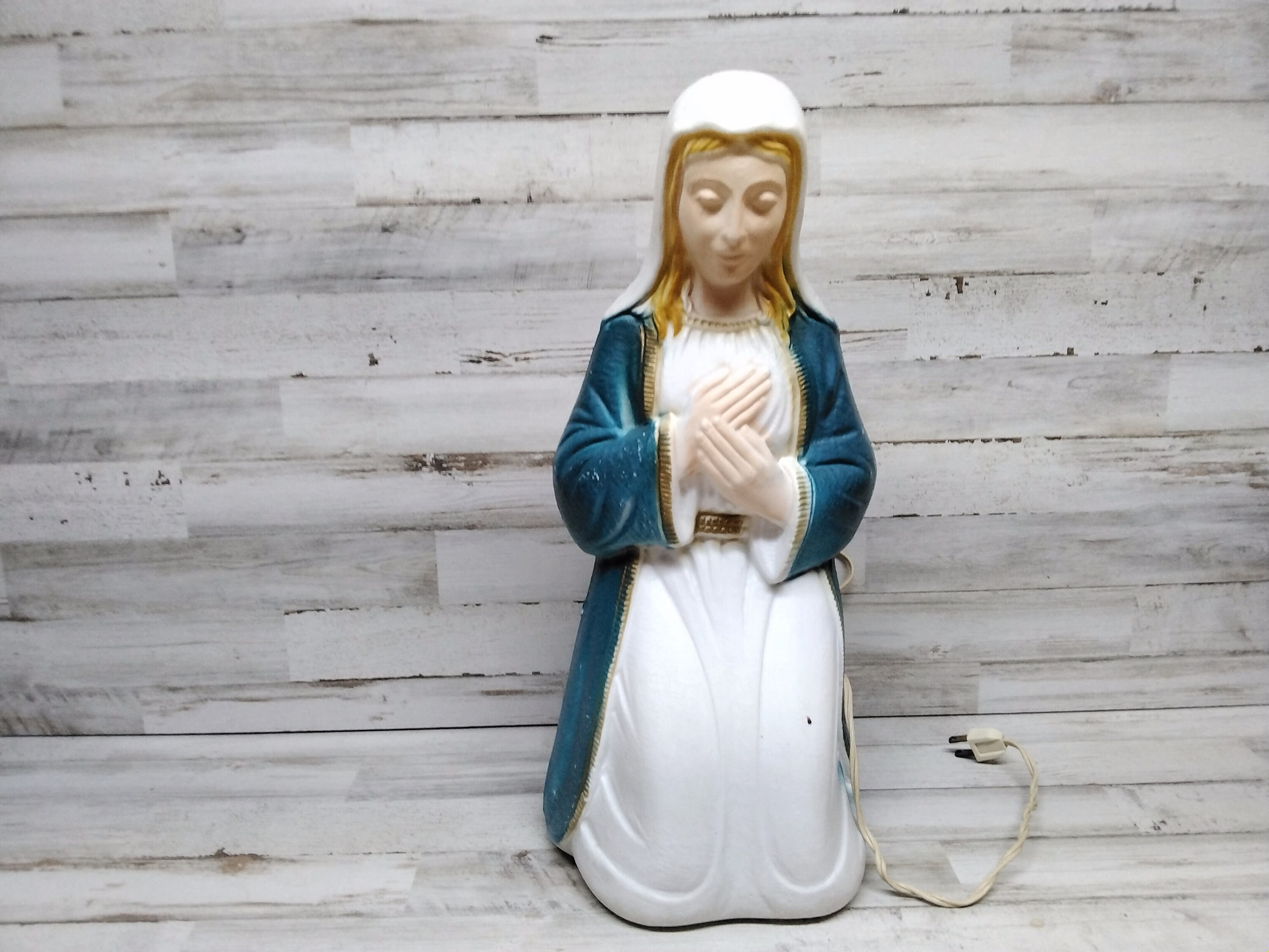 Poloron Products Blowmold / Mary Blow Molds / Nativity | Etsy