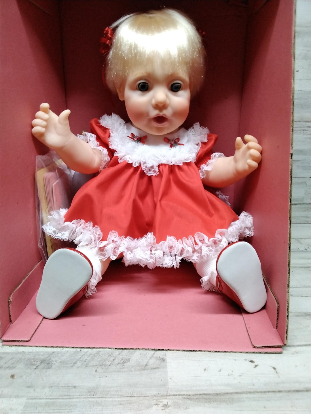 Vintage Wide-eyed Real Baby by Judith Turner / 1985 Hasbro - Etsy