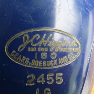 J. C. Higgins Sears Roebuck and Co. Youth Football Uniform 1950s ...