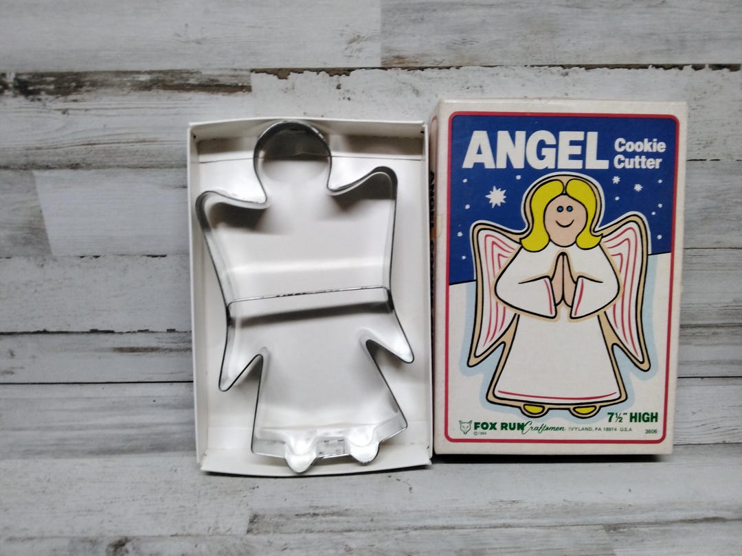 Vintage Large Angel Cookie Cutter / Angel Cookie Cutters / Vintage ...