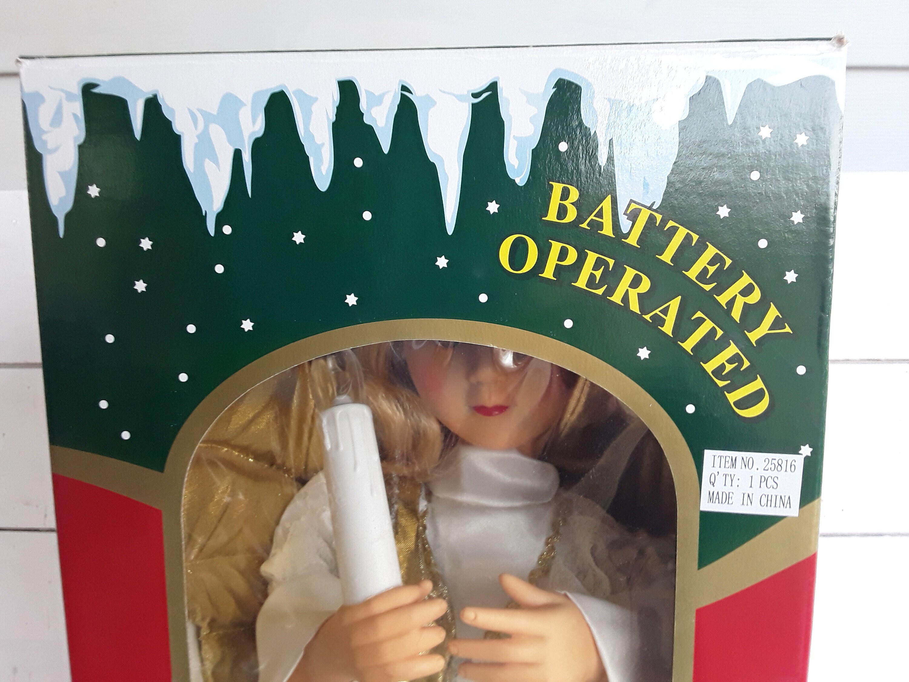 Vintage Angel Christmas Moving Figure With Music Christmas - Etsy